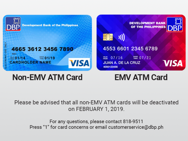 DBP to deactivate non-EMV ATM cards on February 1 - Development Bank of ...