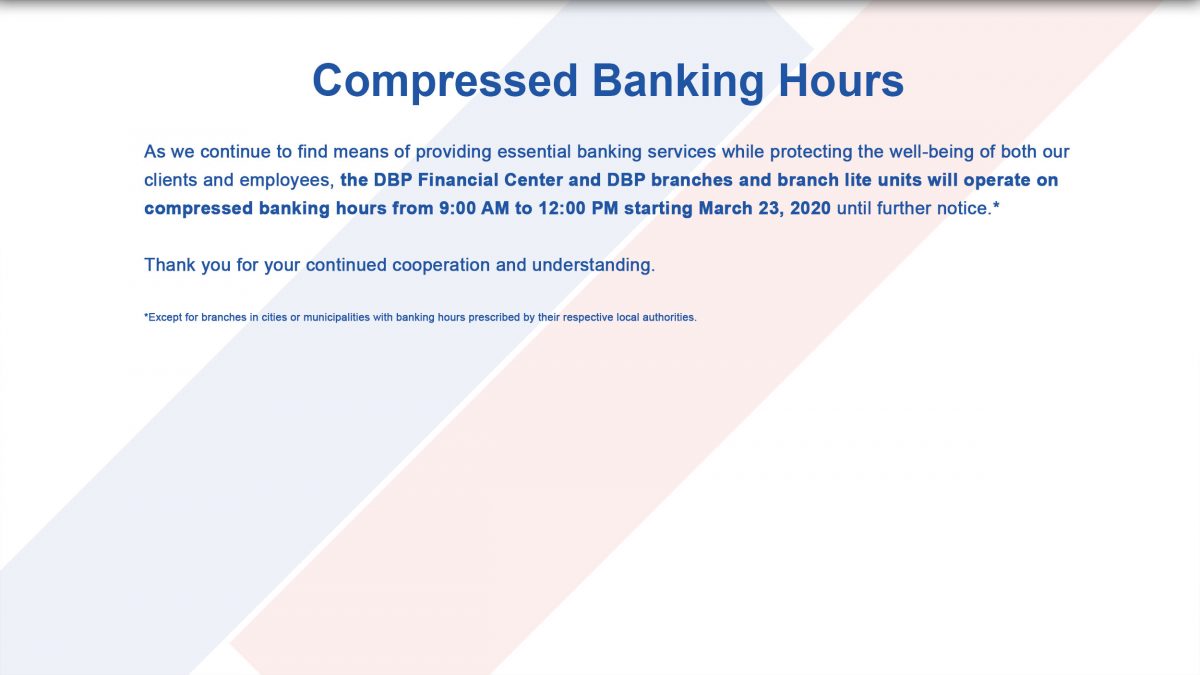Dbp Development Bank Of The Philippines 