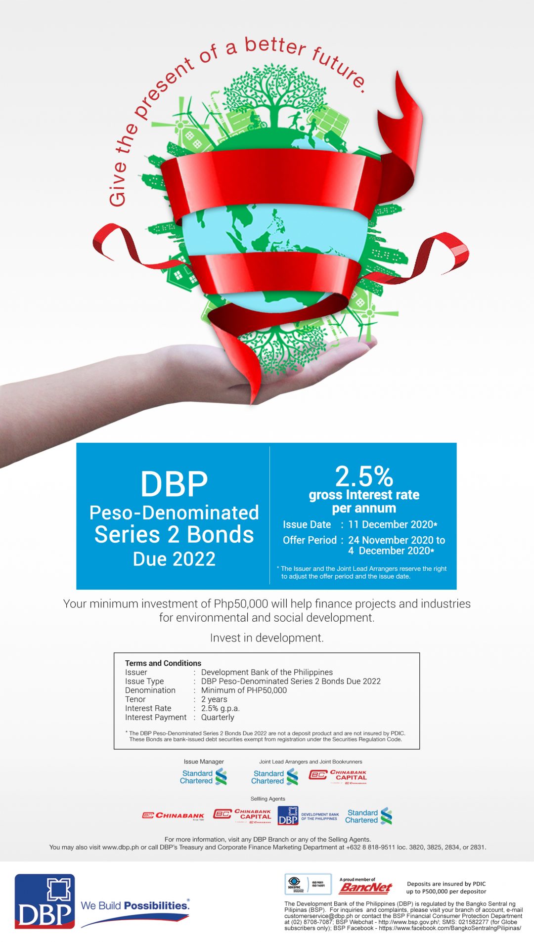 DBP Peso-Denominated Series 2 Bonds Due 2022 - Development Bank of the ...