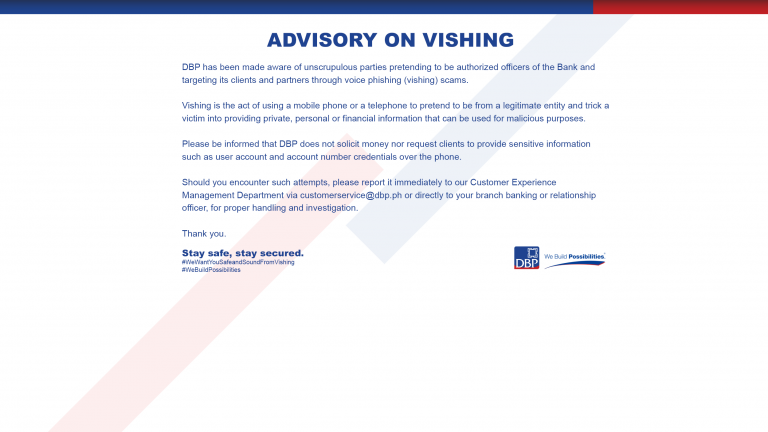 DBP - Development Bank of the Philippines