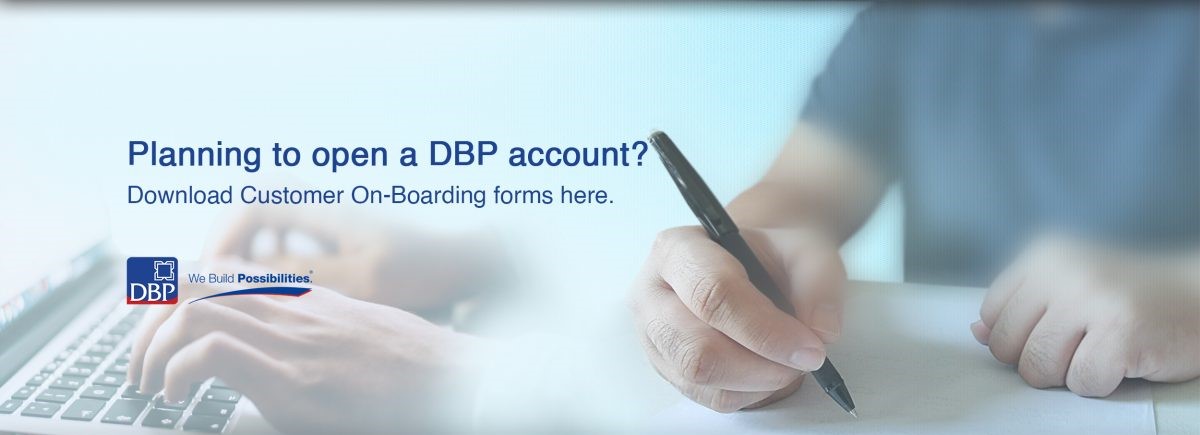 Customer On-Boarding Forms - Development Bank of the Philippines