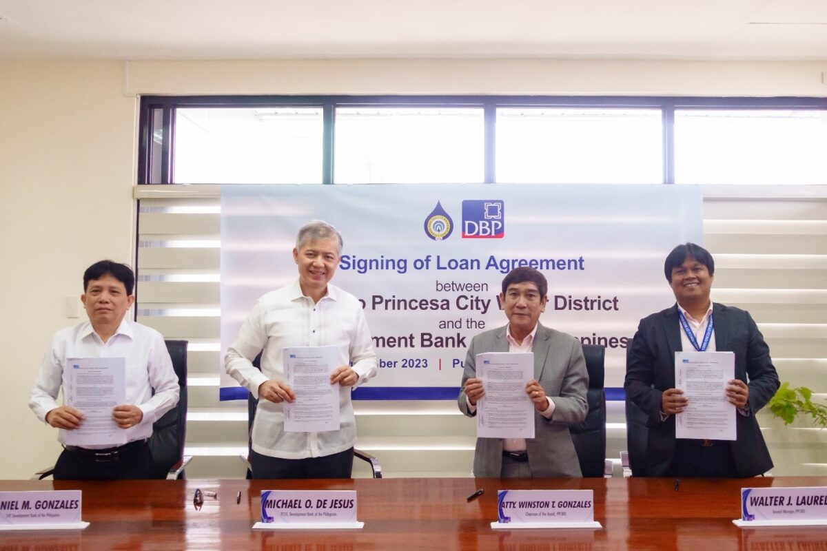 DBP bankrolls Puerto Princesa water project - Development Bank of the Philippines